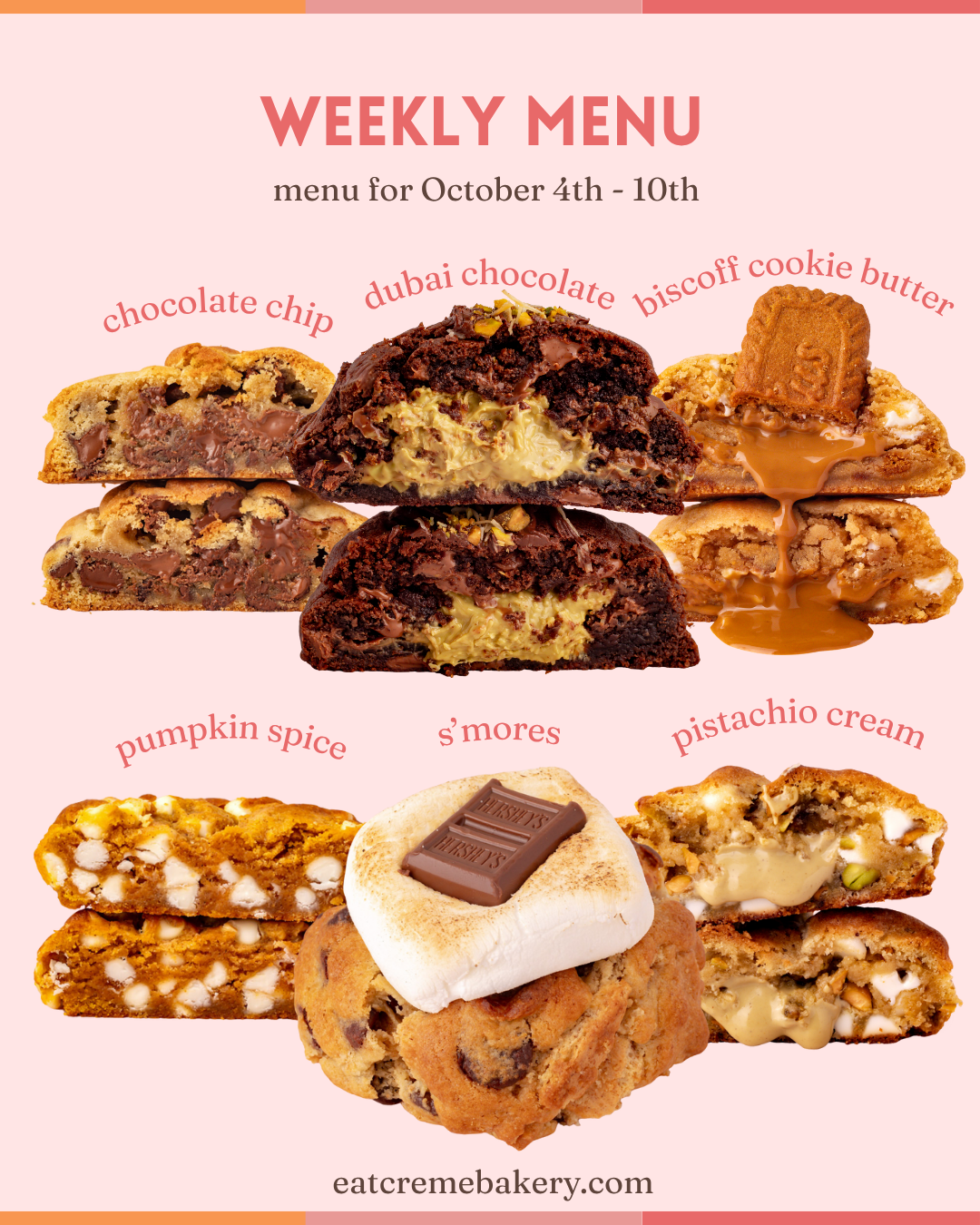 Crème Bakery ™️ - Freshly Baked Cookies in Tampa & Delivered Cookies